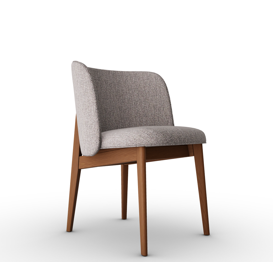 Abrey Upholstered Side Chair by Calligaris - Design Distillery